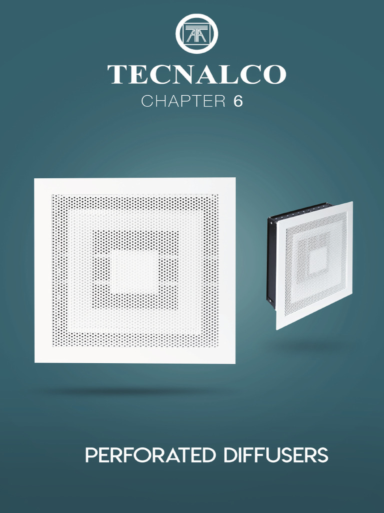 Perforated Diffuser | PDF | Duct (Flow)