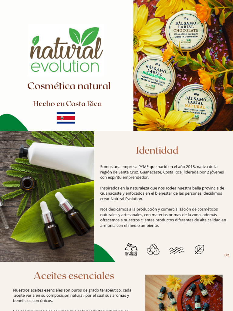 Catálogo Natural Evolution | PDF | Petróleo | Piel