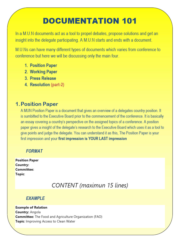 Documentation 101 | PDF | Humanitarian Aid | United Nations