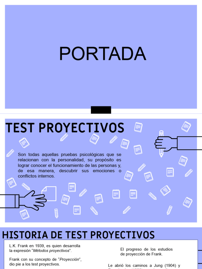 Historia y Tipos de Test Proyectivos | PDF | Validez (Estadísticas ...