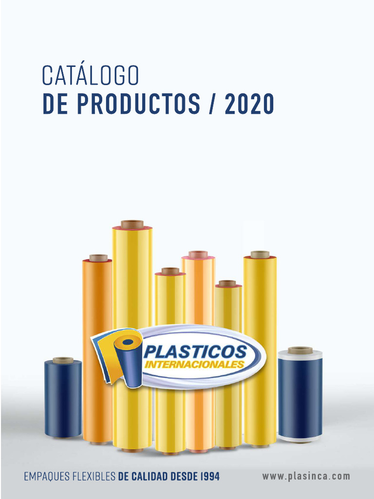 Catalogo Productos Plasinca 2020 | PDF | Alimentos | El plastico