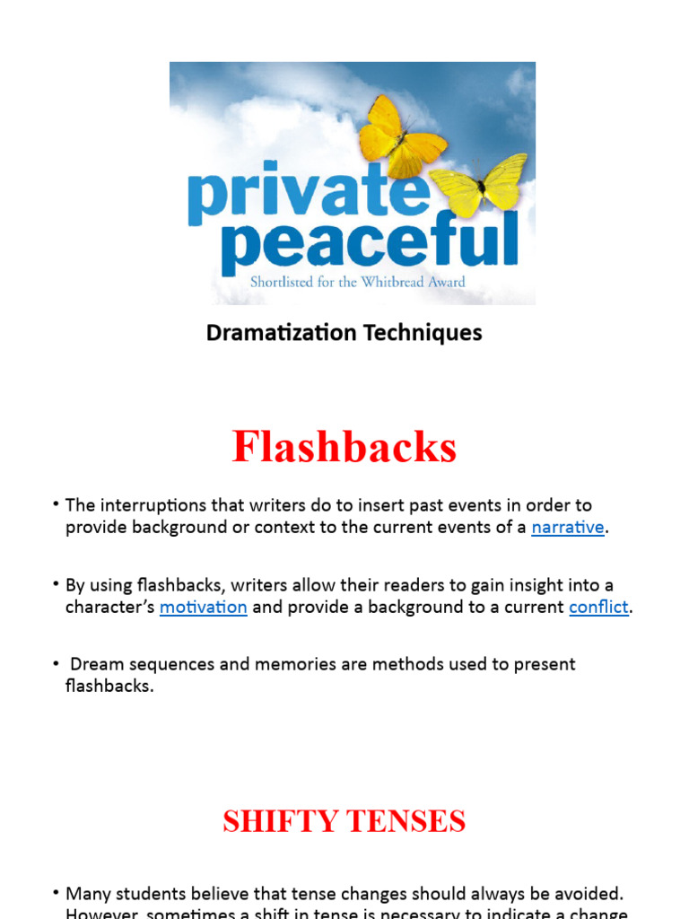 Dramatization Techniques | PDF