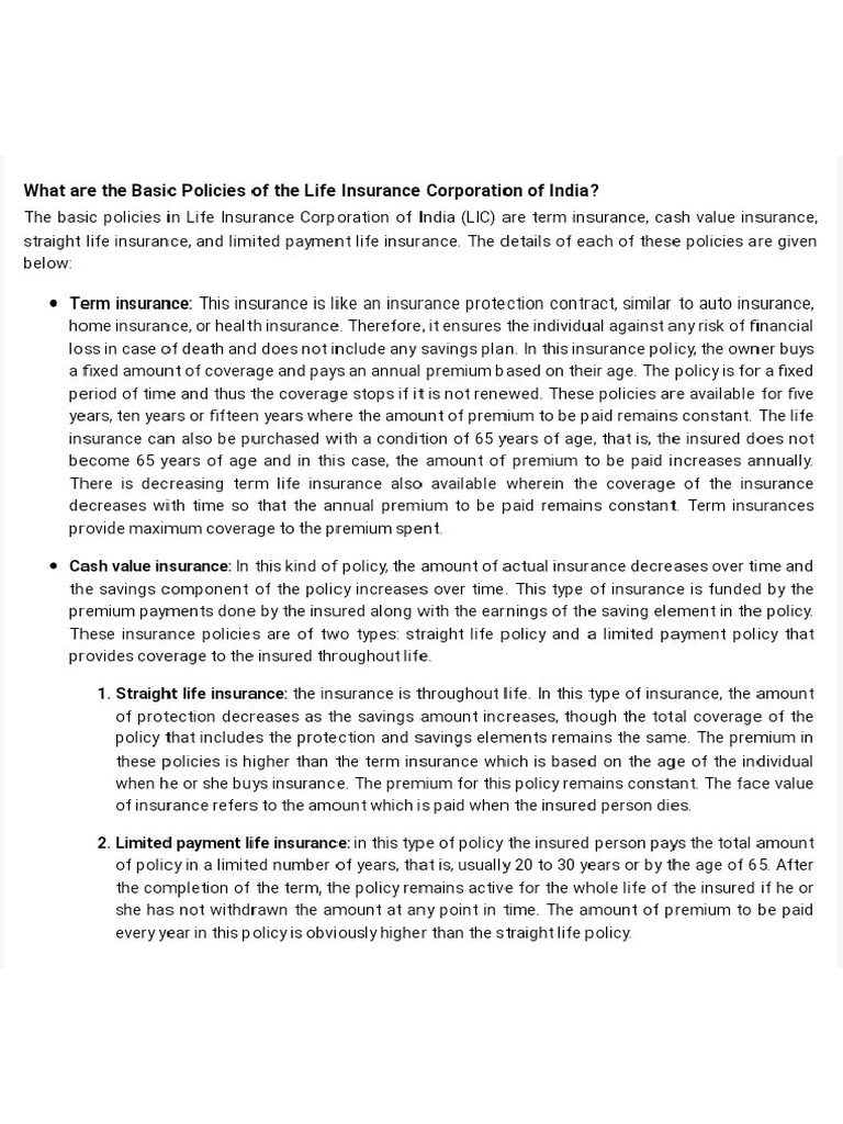 Insurance Theory & Regulations Notes... | PDF