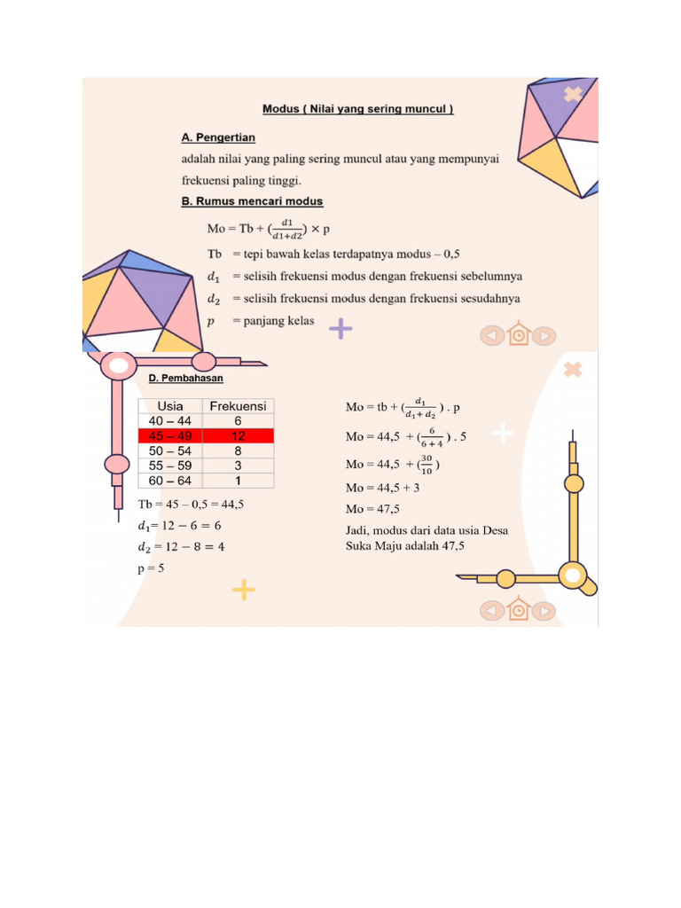 Materi Statistik Kelas 10 | PDF
