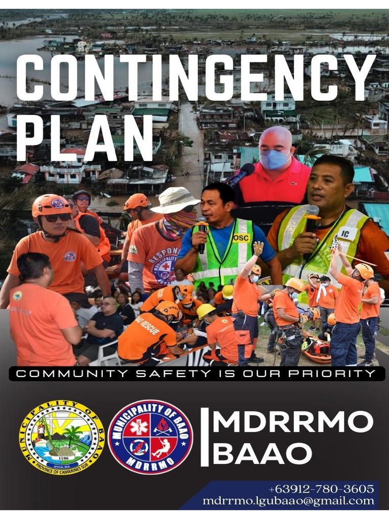 Mdrrmo Contingency Plan | PDF | Risk | Emergency Management