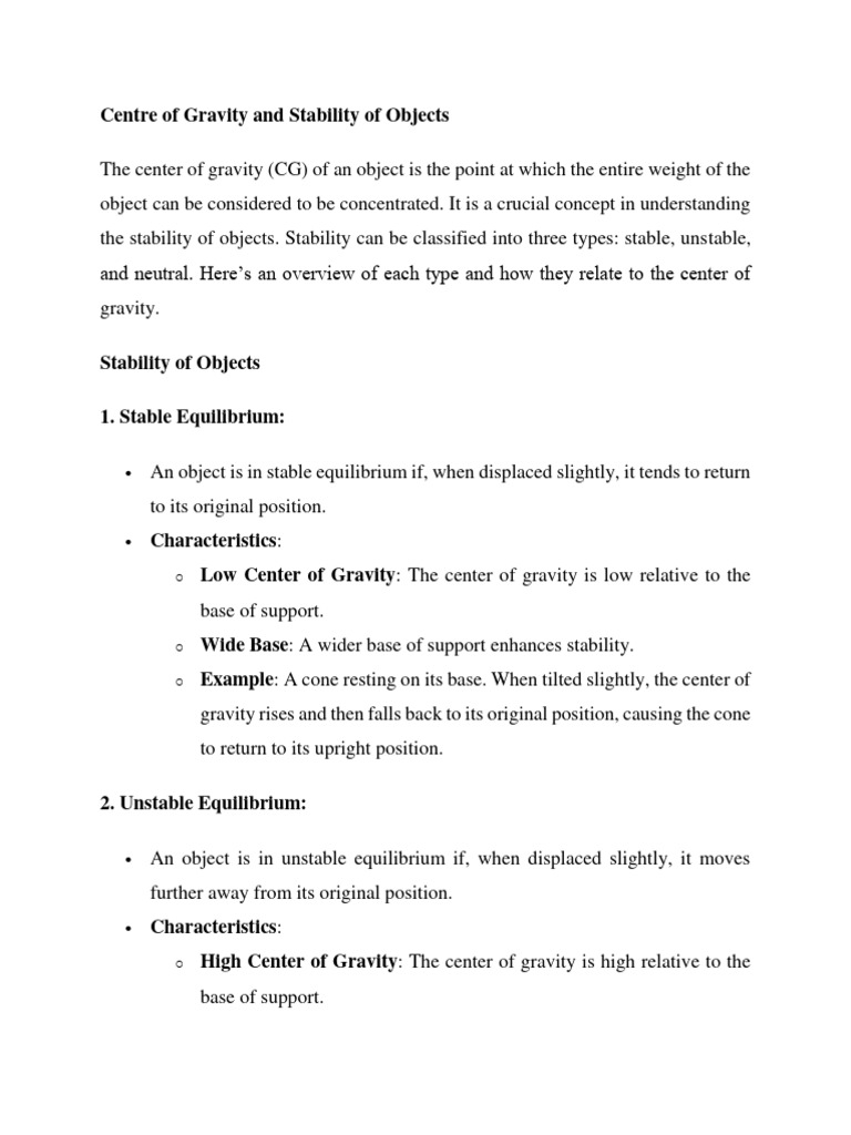 Physics ss1 Week Five Note | PDF | Center Of Mass | Classical Mechanics