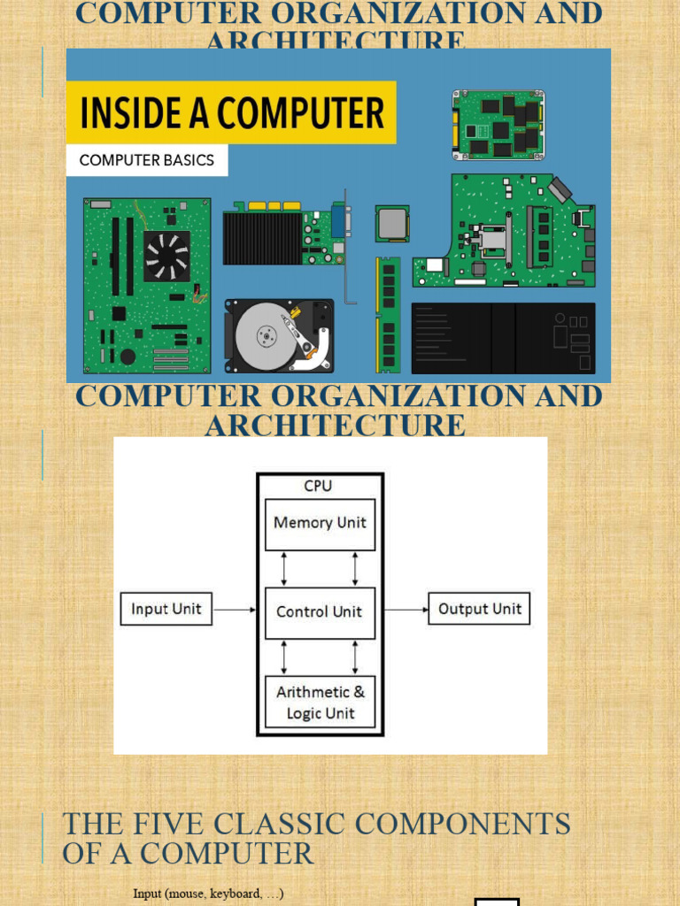 COA Unit 1 Introduction 1 | PDF | Central Processing Unit | Computer Architecture