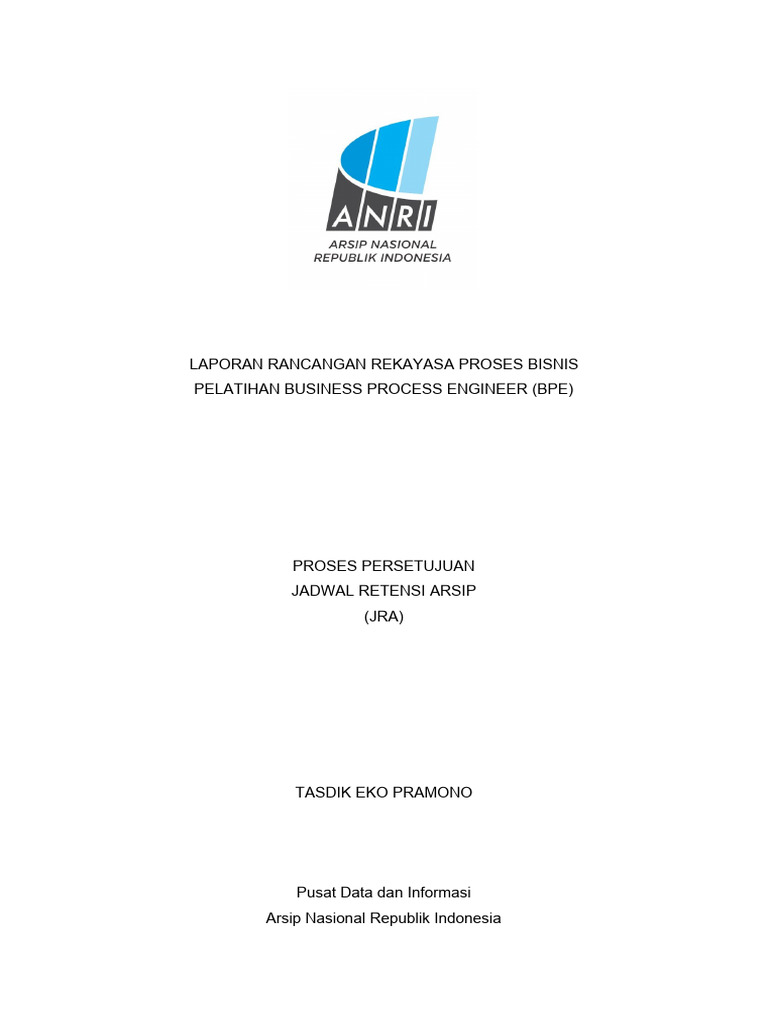 Rekayasa Proses Persetujuan JRA | PDF