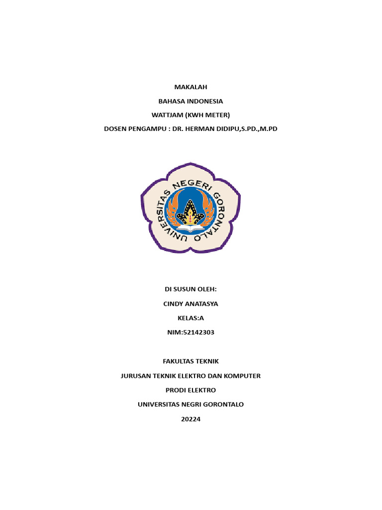 KWH Meter: Pengertian dan Fungsi | PDF | Sains & Matematika