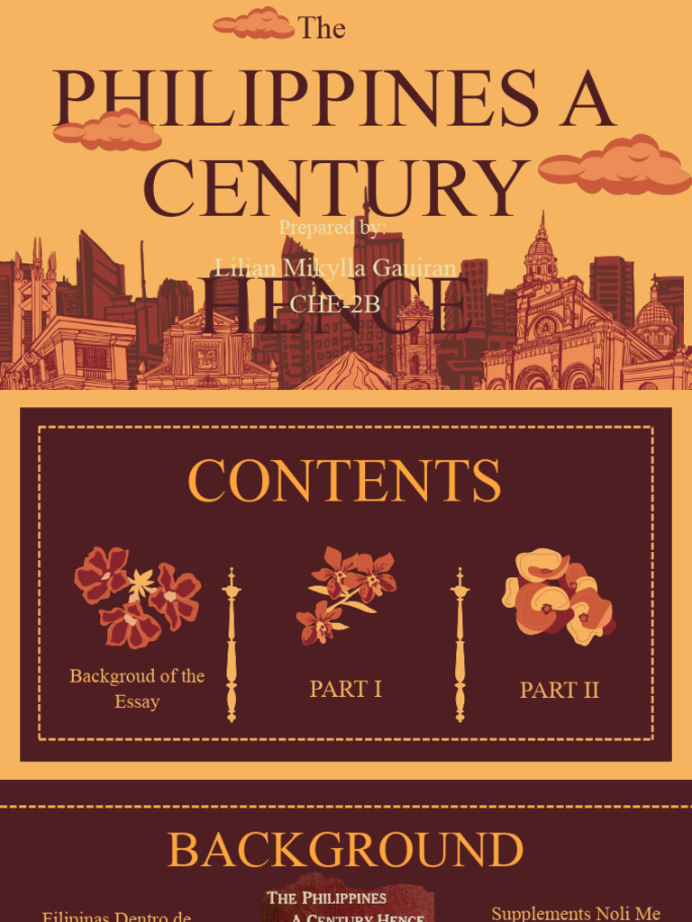 Brown and Yellow The Philippines Presentation | PDF | Philippines