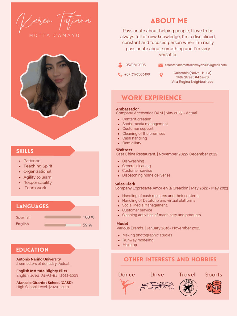 Proyect First Part (Curriculum) | PDF | Human Communication