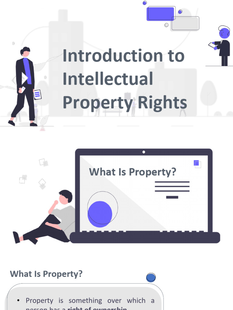 W2 - INTRODUCTION To IPR Students | PDF | Intellectual Property | World Intellectual Property ...
