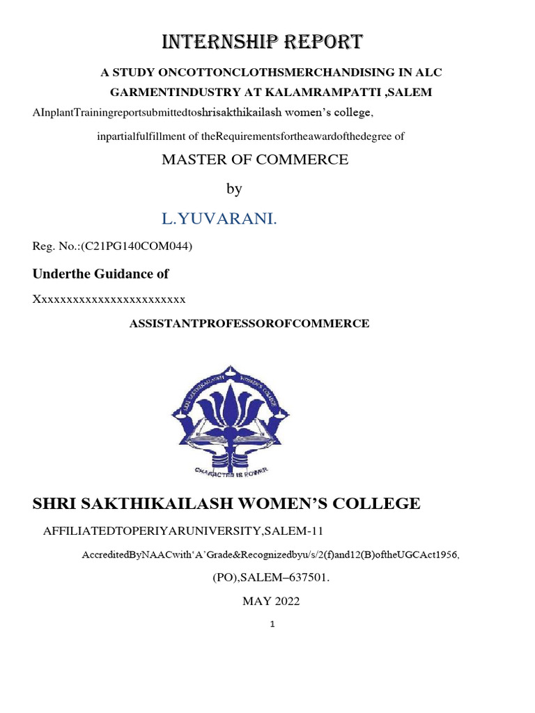 Internship Report | Download Free PDF | Textiles | Dyeing