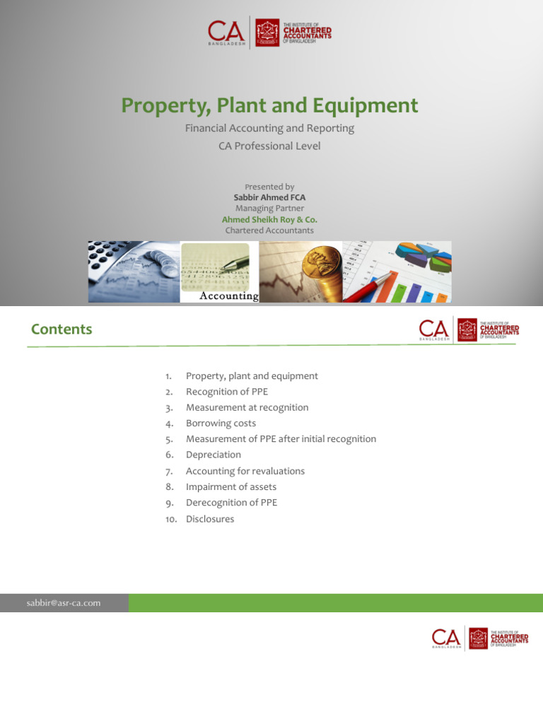 04 Property Plant and Equipment | PDF | Depreciation | Fixed Asset