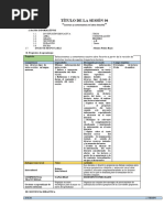 3°-4°-5° Sesión de Aprendizaje 1-Sem.1-El Peru Lee | PDF