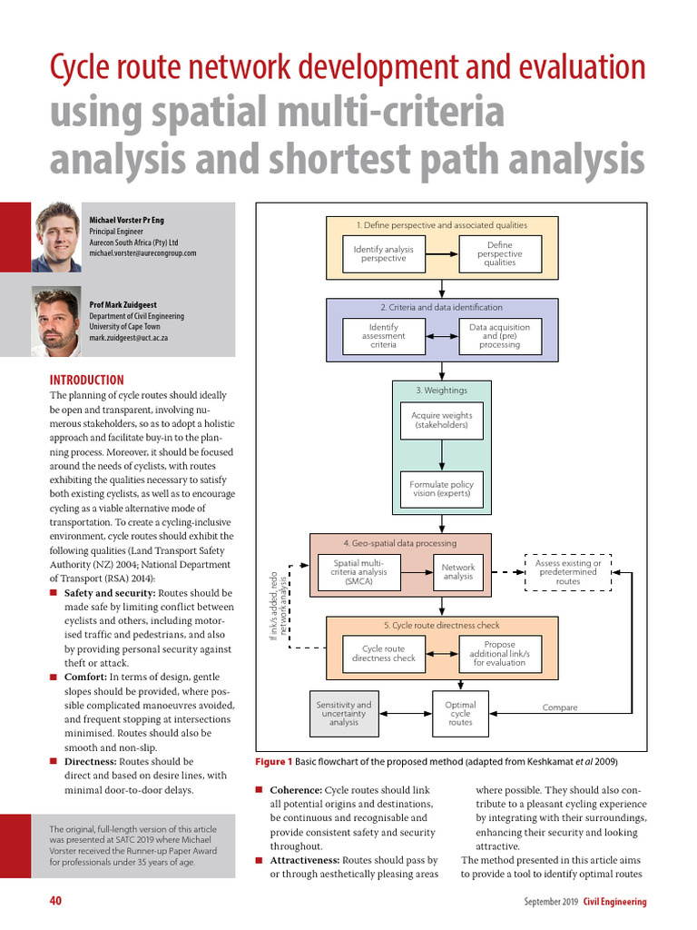 Optimal Cycle Route Planning Guide | PDF | Geographic Information System | Road