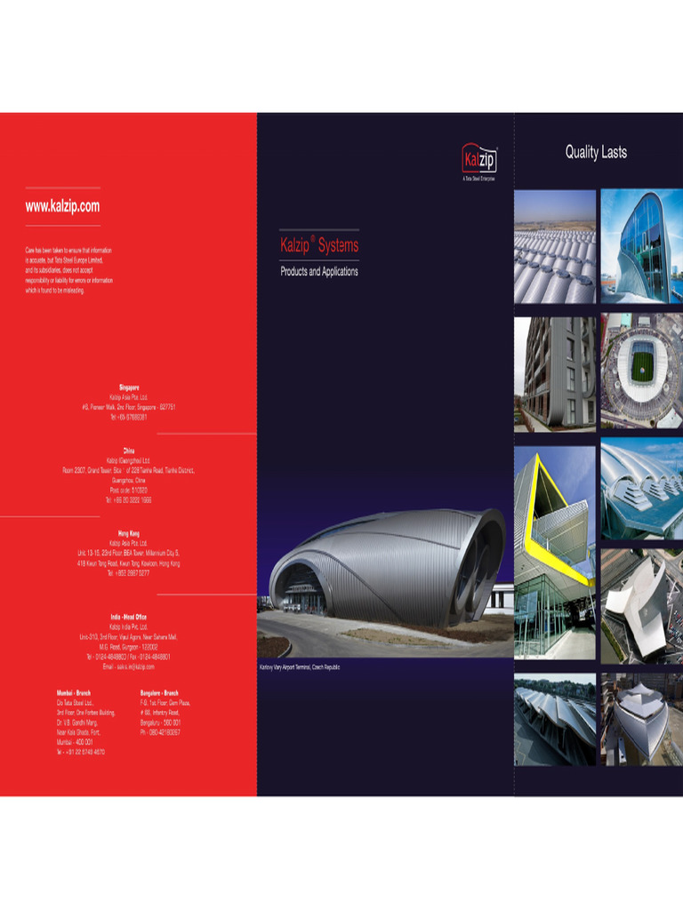 Kalzip General Brochure | PDF