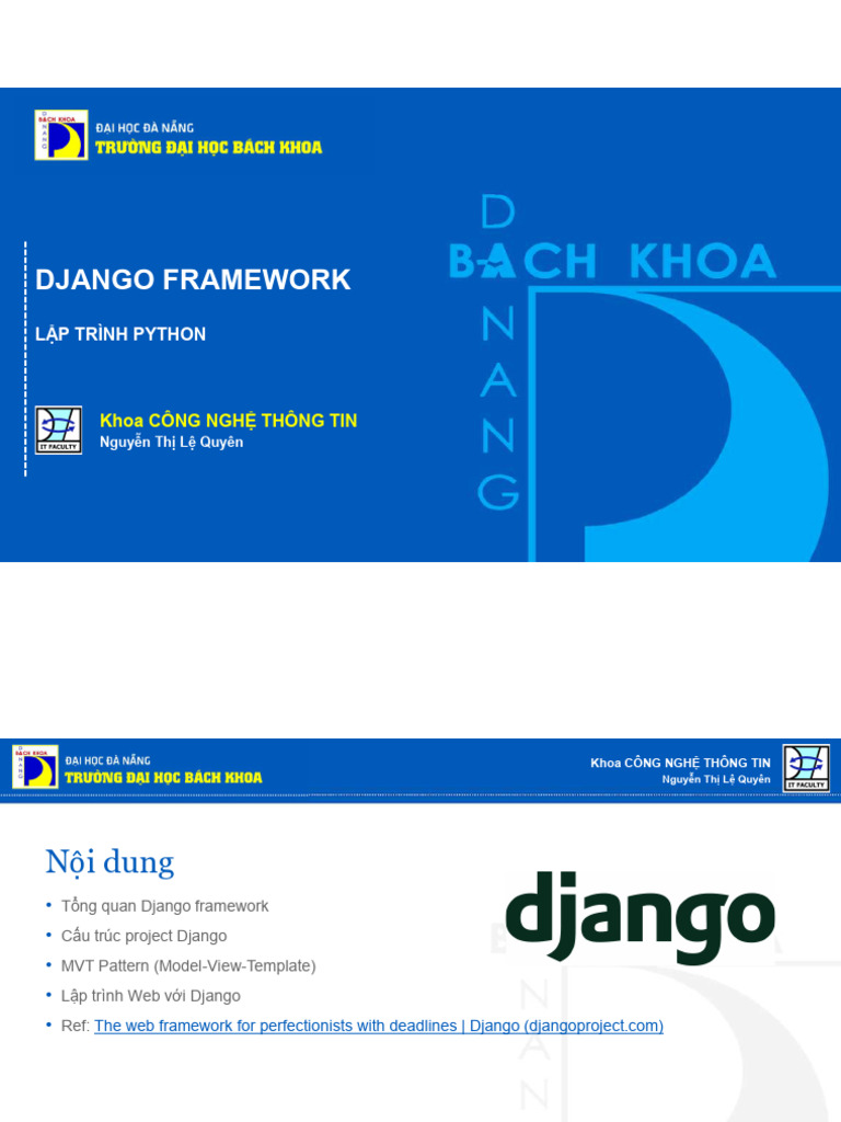 Django | Download Free PDF | Databases | Web Development