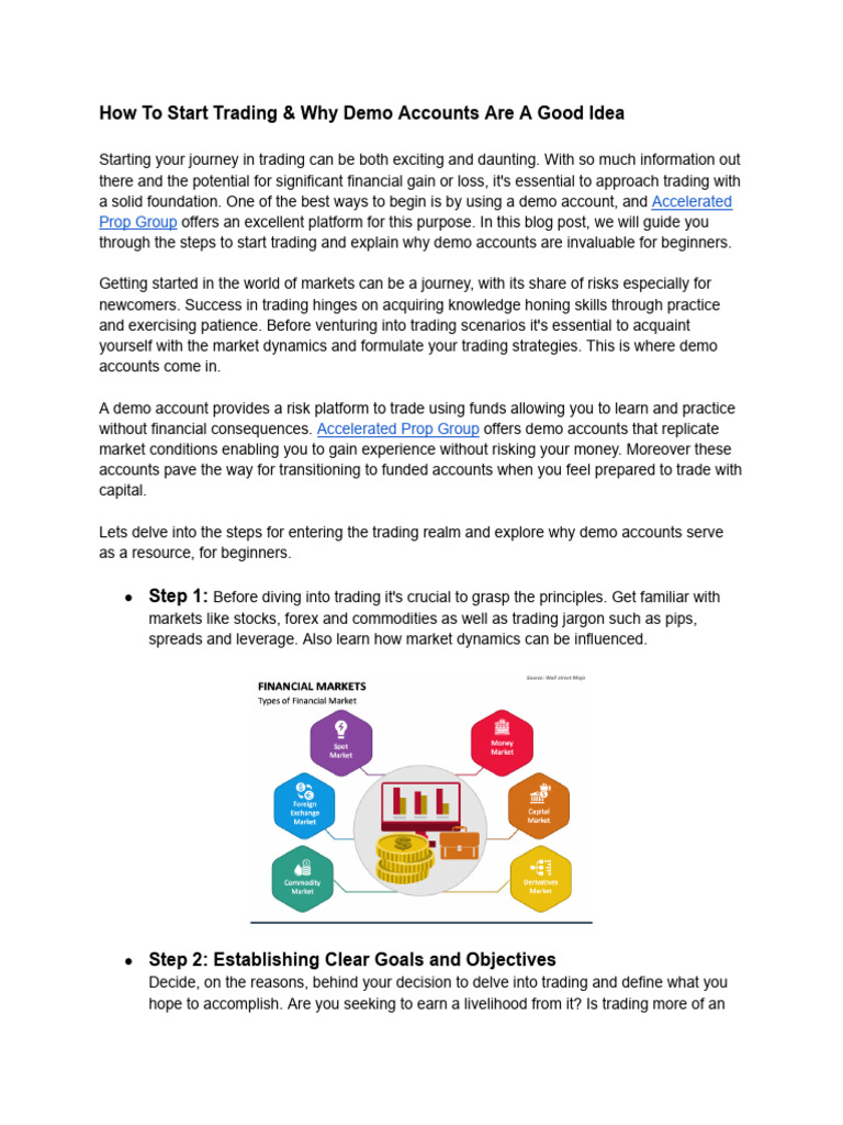 Beginner's Guide to Demo Trading | PDF | Technical Analysis | Risk