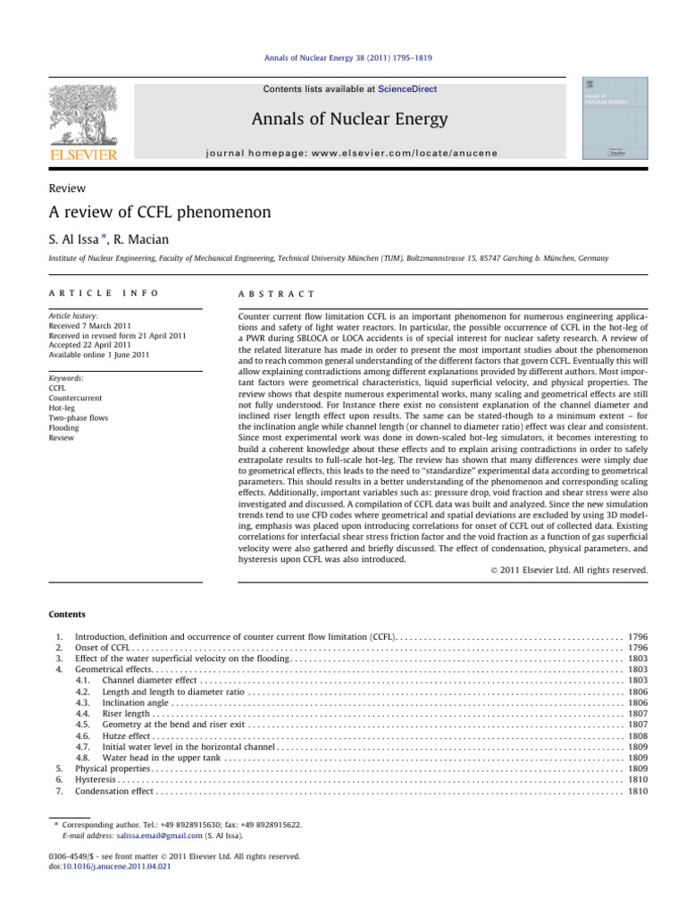 LOCA and RHR | PDF | Liquids | Pressurized Water Reactor