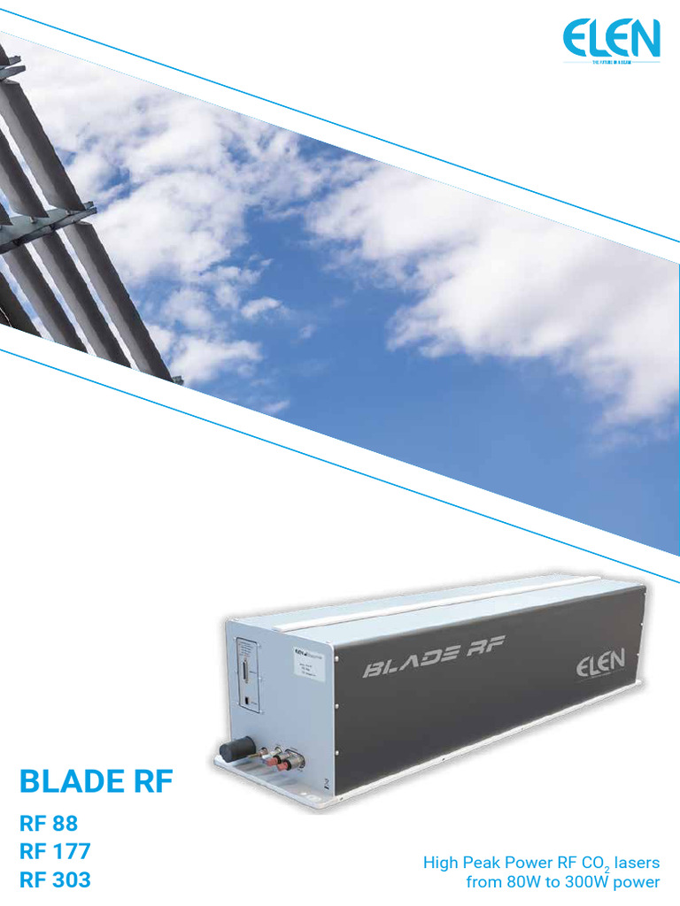 Blade RF Sealed Off From 80 To 300W | PDF | Laser | Reliability Engineering