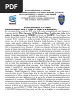 Modelos de Actas Policiales | PDF