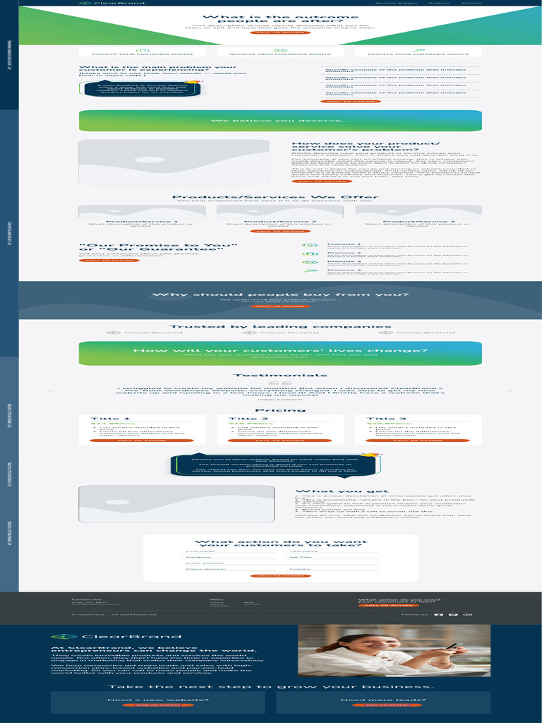 CB Website-Blueprint - Descriptive V5.0 | PDF