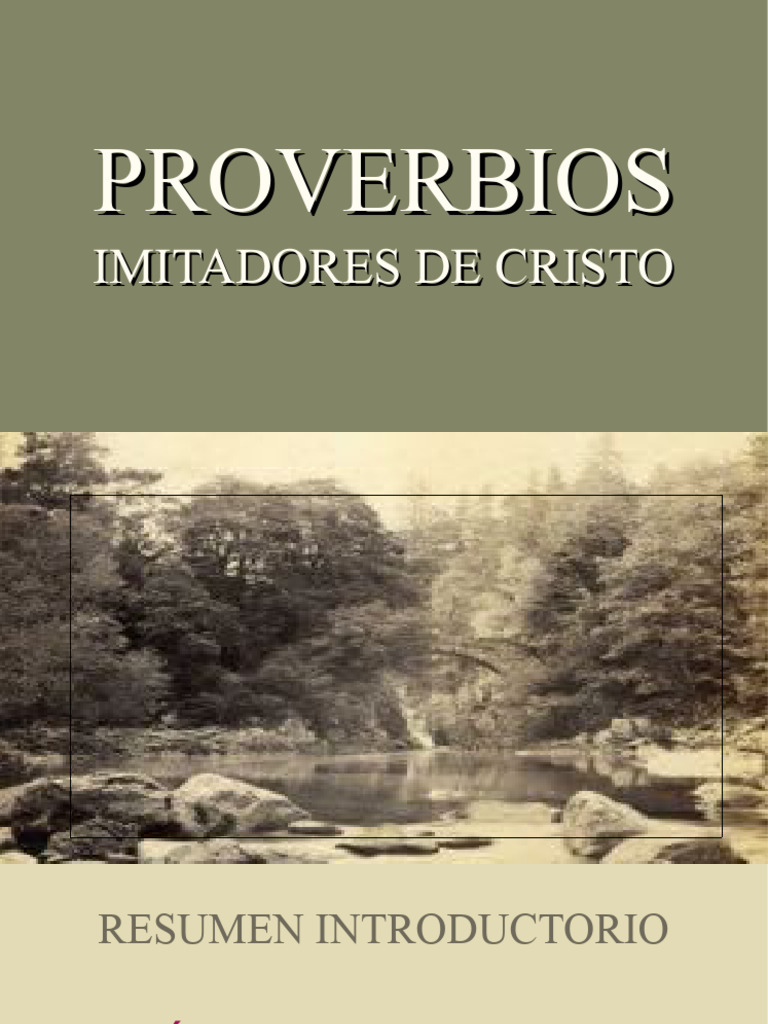 Estudio de Proverbios Sitematico 4 | PDF | Sabiduría | Justicia