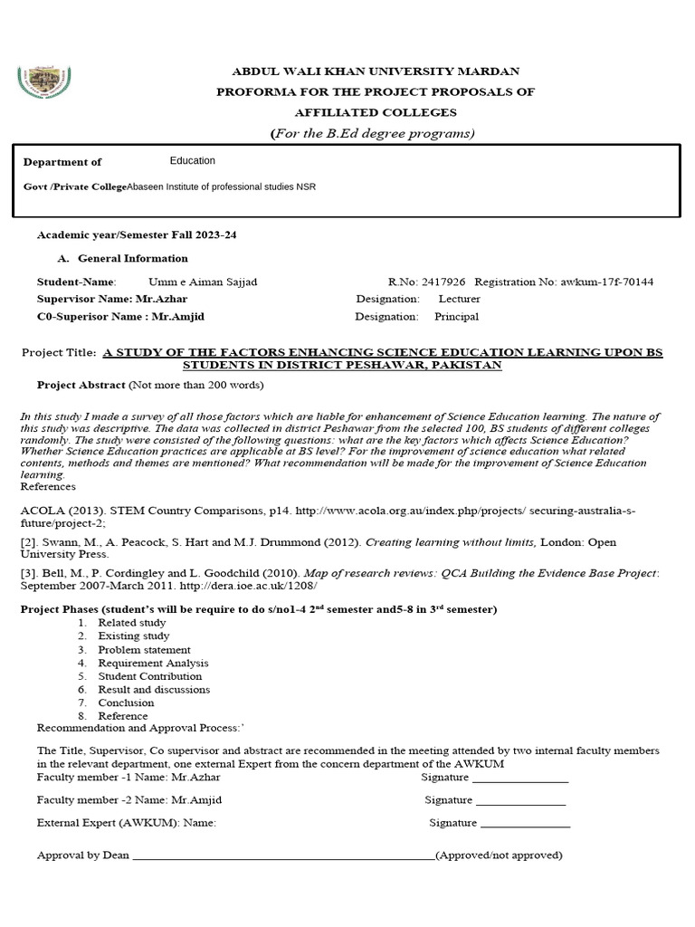 Umm E Aiman Sajjad | PDF | Science | Cognition