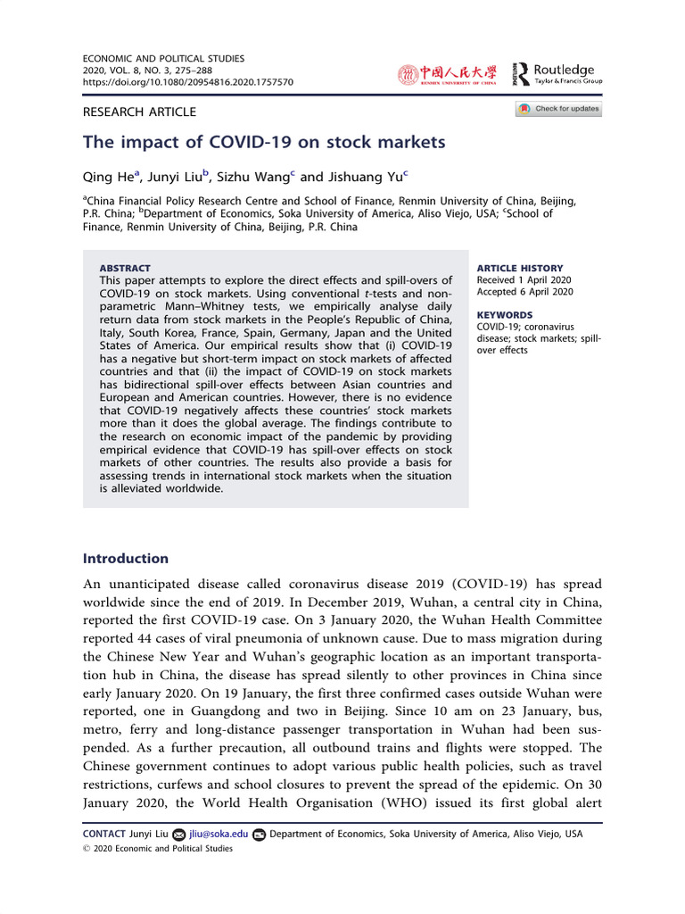 FL 20 | Download Free PDF | World Health Organization | Economies