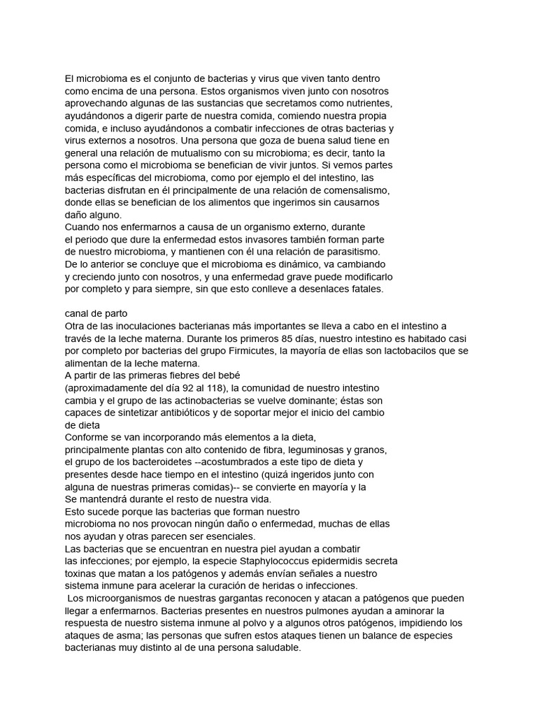 Expo Micro | Descargar gratis PDF | Sistema inmune | Las bacterias