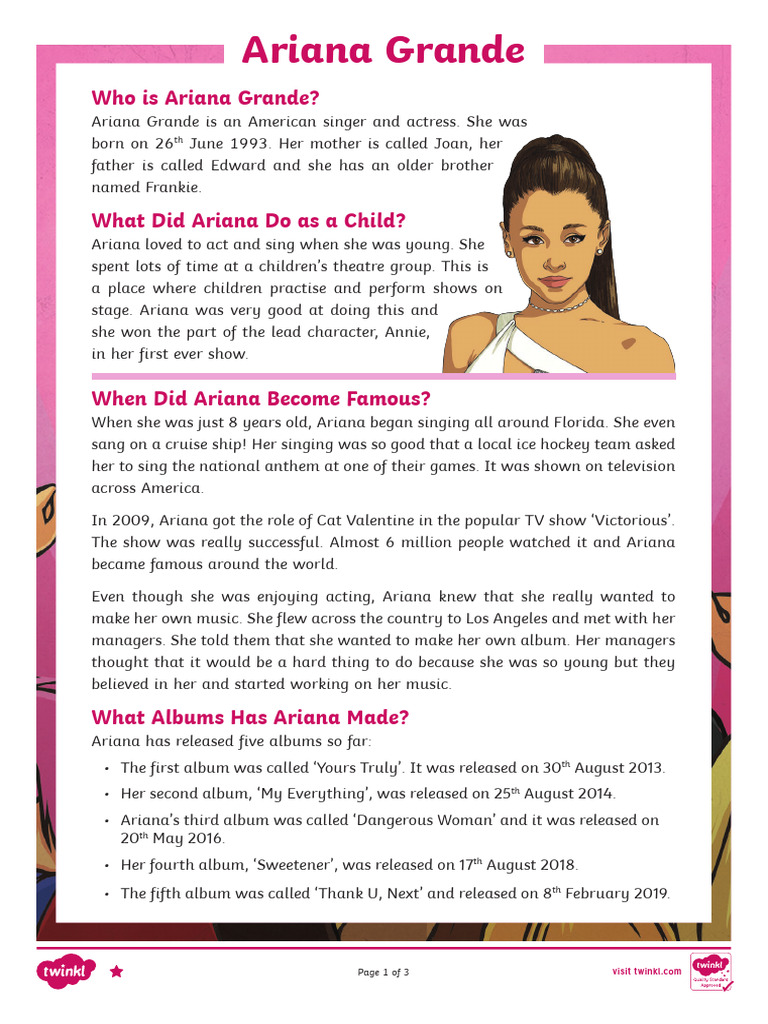 Ariana Grande's Rise to Fame | PDF | Recorded Music