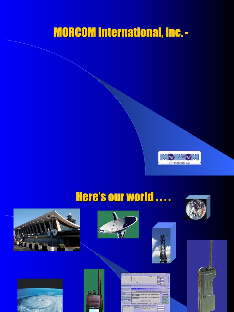 MORCOM International Overview and Services | PDF | Spectral Density ...