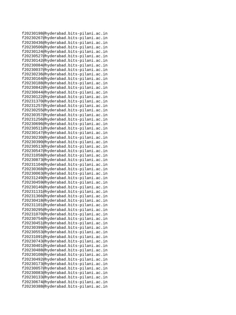 Hyd Campus 23 Batch | PDF