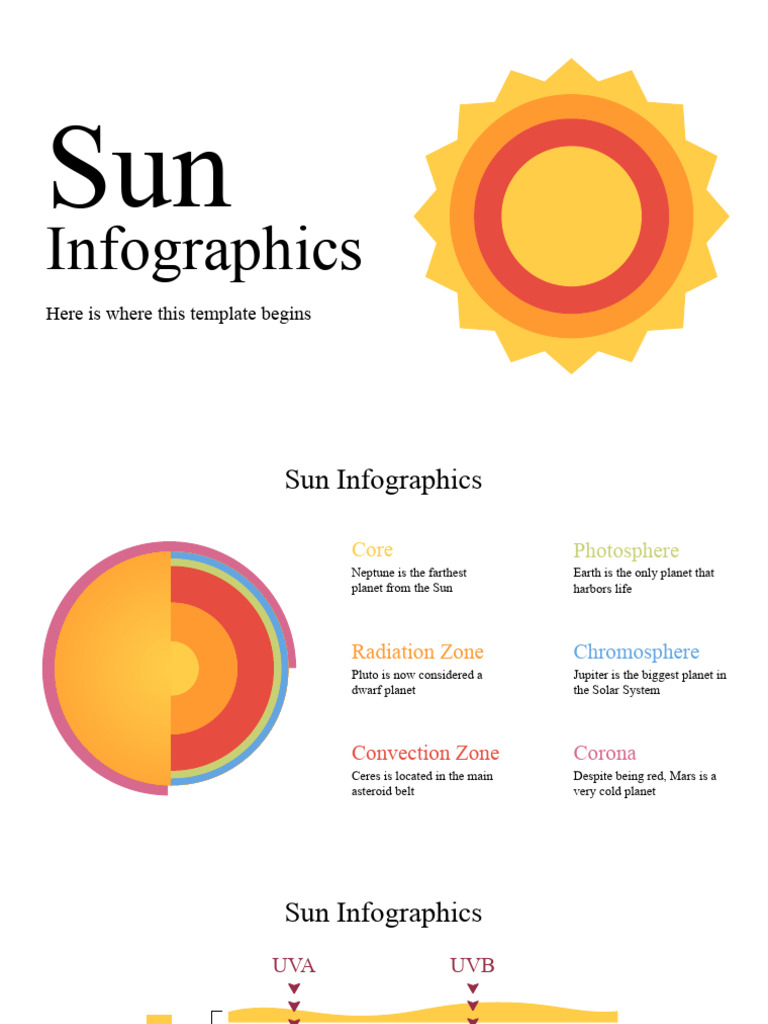 Sun Infographics by Slidesgo | Download Free PDF | Planets | Sun