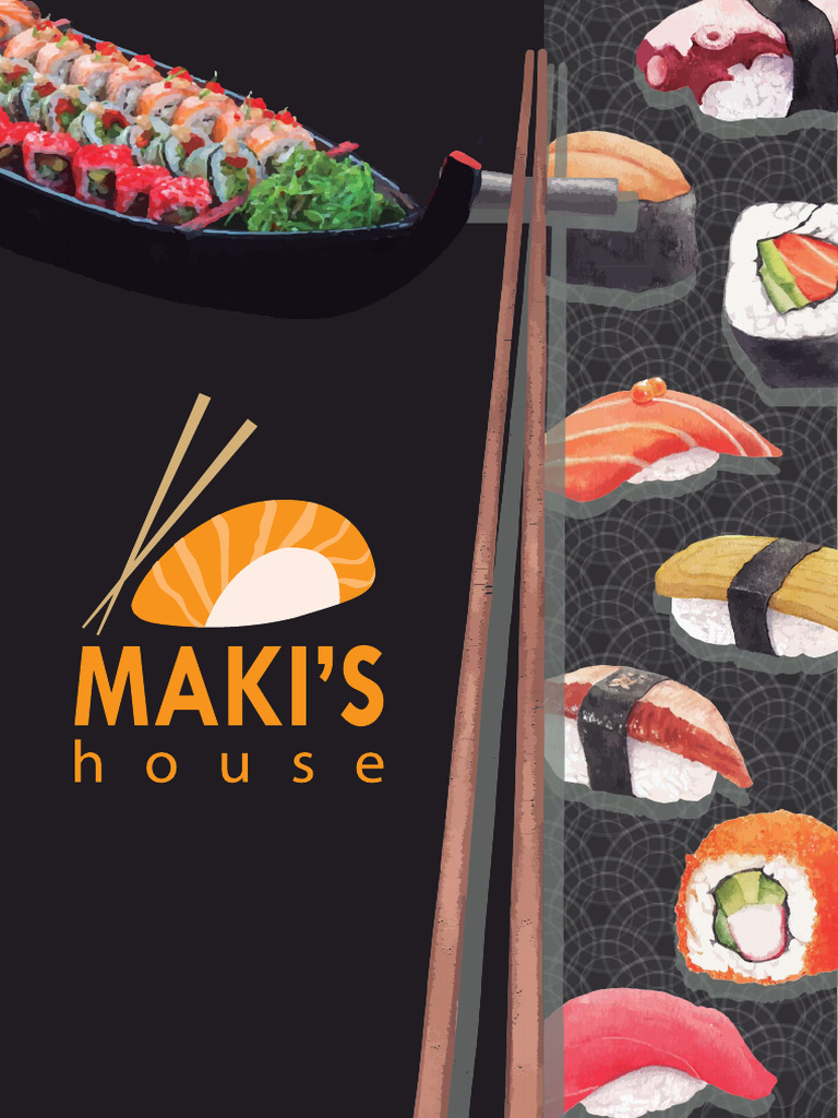 Carta Makis 2024 | PDF | Alimentos | Cocina