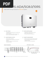 Inverter SG150CX Specification | PDF | Power Supply | Power Inverter