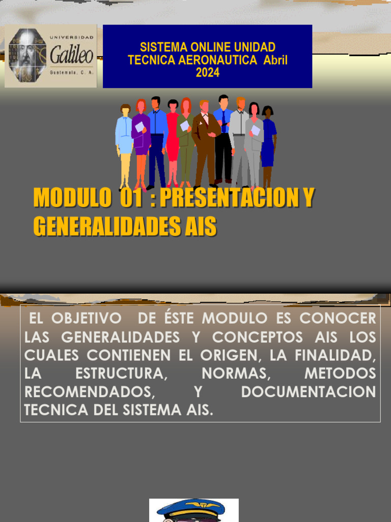 Modulo 0-01 Presentacion y Generalidades 2024 Ais 1 | PDF | Aeropuerto | Aeronáutica