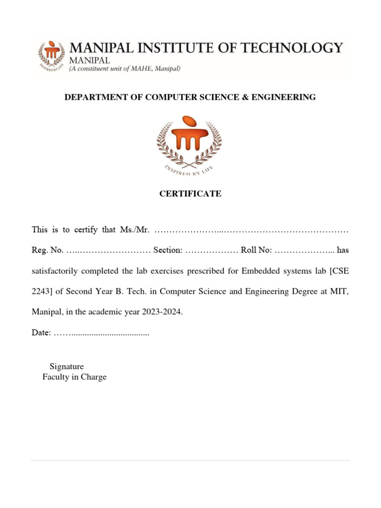 Cse2243 Es Lab Manual-2024 | PDF | Assembly Language | Pointer (Computer Programming)