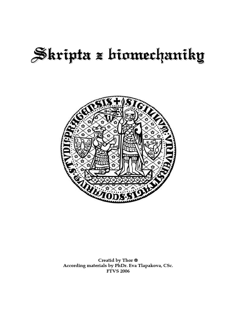 Biom Skripta Biomechanika Ftvs Pdf