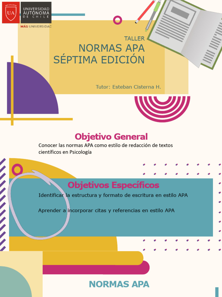 TALLER NORMAS APA 7a EDICIÓN | PDF | Estilo apa | Género