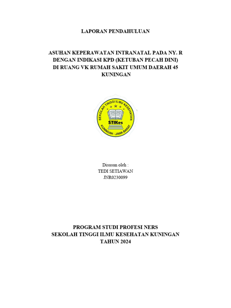 LP Intranatal KPD | PDF