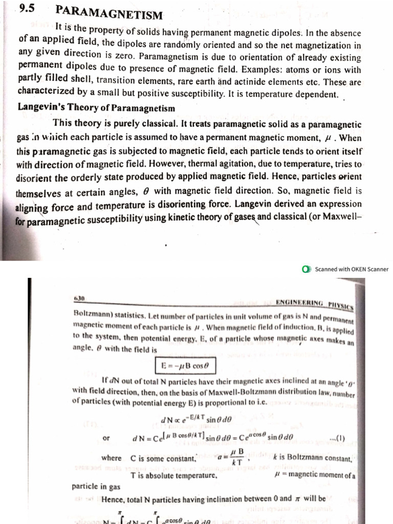 Langevin Theory | PDF