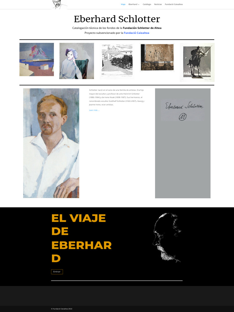 Web Del Catálogo Obra Eberhard Schlotter - Catálogo Obra Eberhard ...