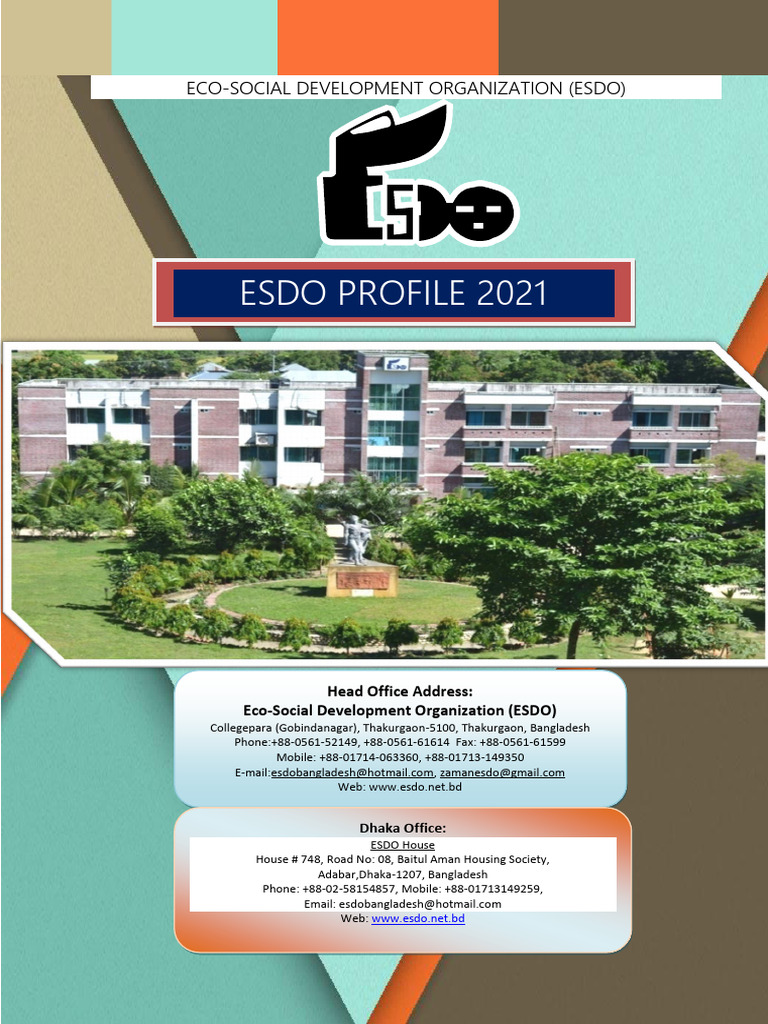 ESDO Update Profile February 2021 | PDF | Sustainability | Economies