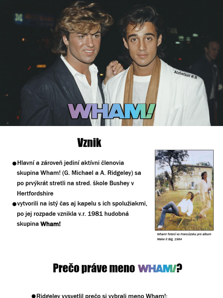Wham Prezentacia | PDF