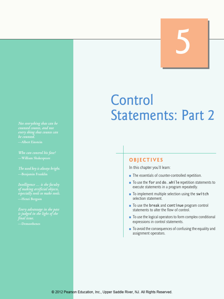 CH 04 Ex | PDF | Control Flow | Computer Programming