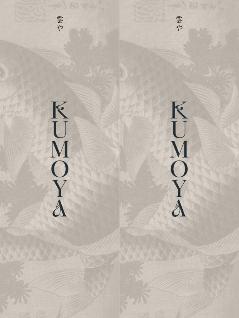 Kumoya Dinner Menu 11.3.2023 | PDF | Champagne | Pickling