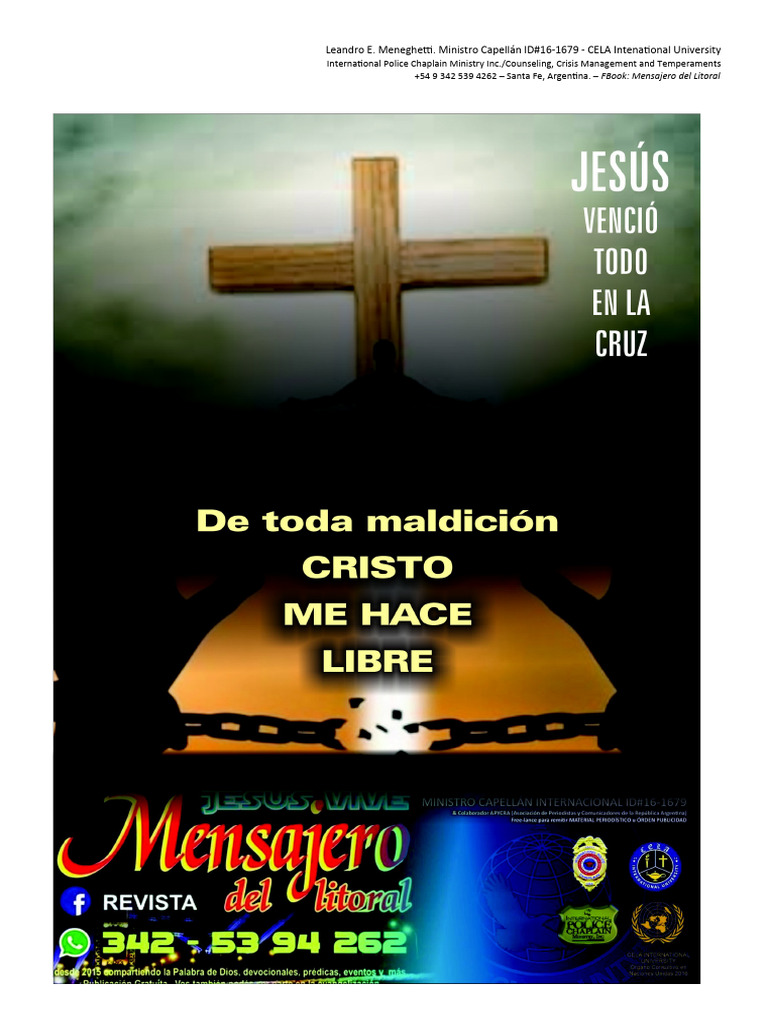 Maldiciones Heredadas y Fe Cristiana | PDF | Pecado | Cristo (título)