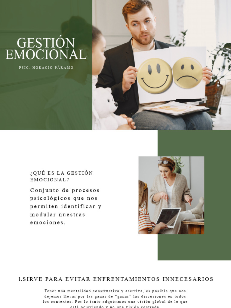 GEstion Emocional | PDF | Las emociones | Ciencia cognitiva